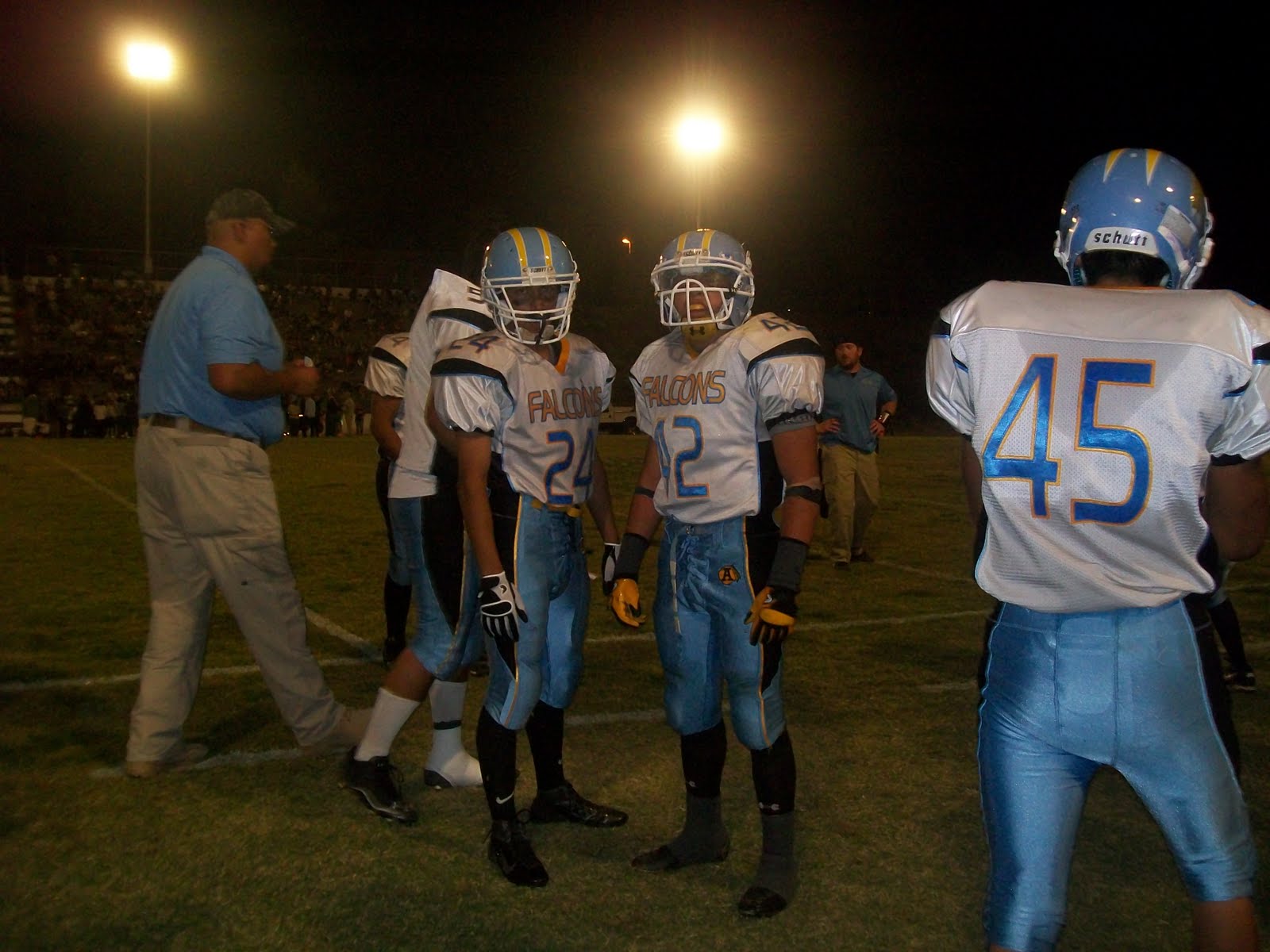 Amos Family News: Quadray #24, JT #5 and Darnell #19 Football Game ...