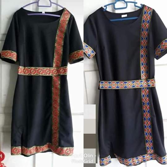 2 JENIS PAKAIAN INSPIRASI DARI CORAK (ETNIK RUNGUS)