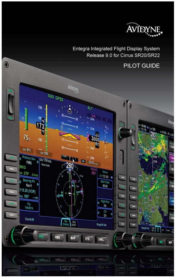 ARQUIVOS AERONÁUTICOS: Avidyne Entegra FDS for Cirrus SR20/22