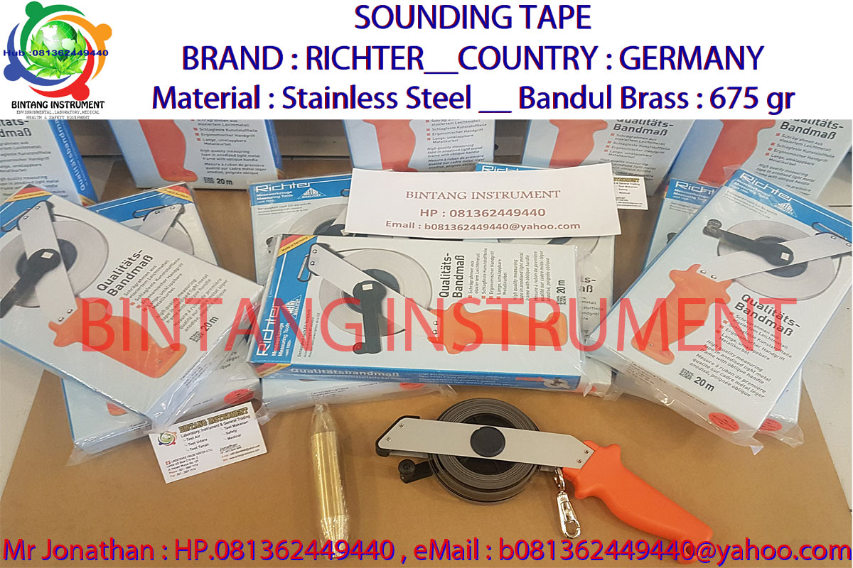 BINTANG INSTRUMENT : 081362449440 Jual Sounding Tape , Jual ALAT UKUR ...