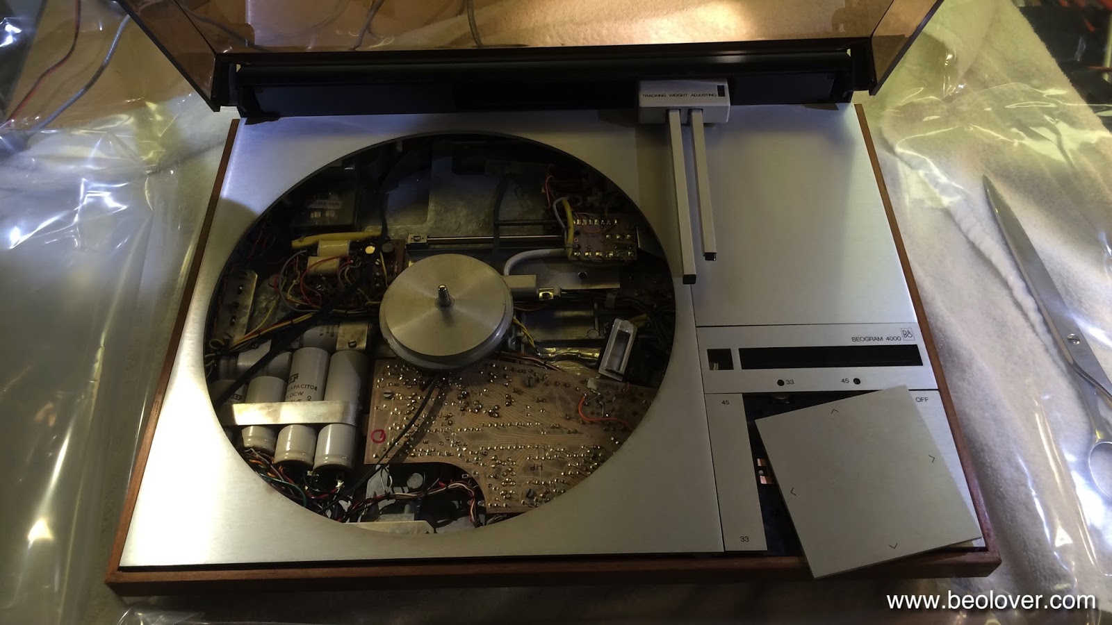 beolover: Beogram 4000 Arrives From UK! Solenoid Oscillates!