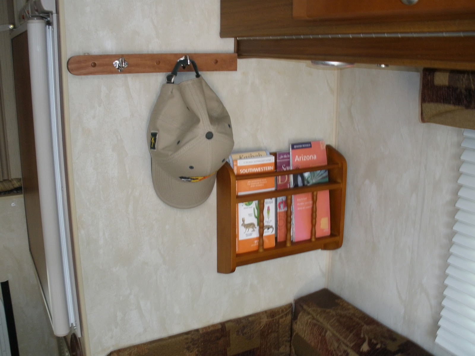 Magazine Rack Installation | Truck Camper Adventure