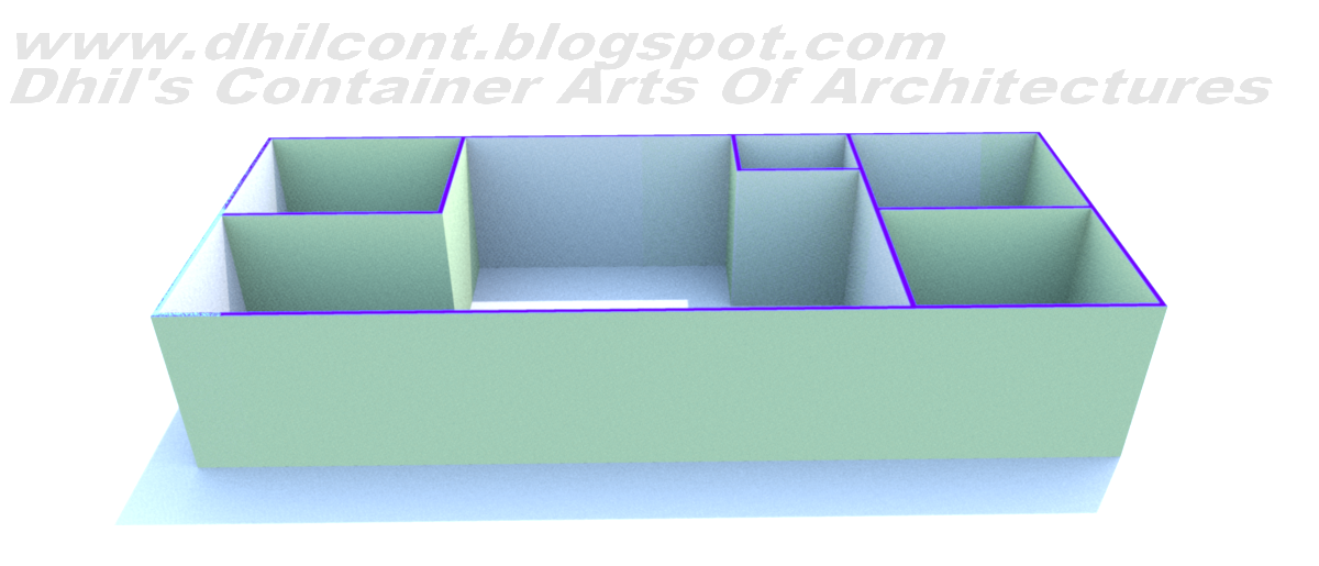 The Container Arts Of Architectures: Container Homes 2x40'HC Complete ...