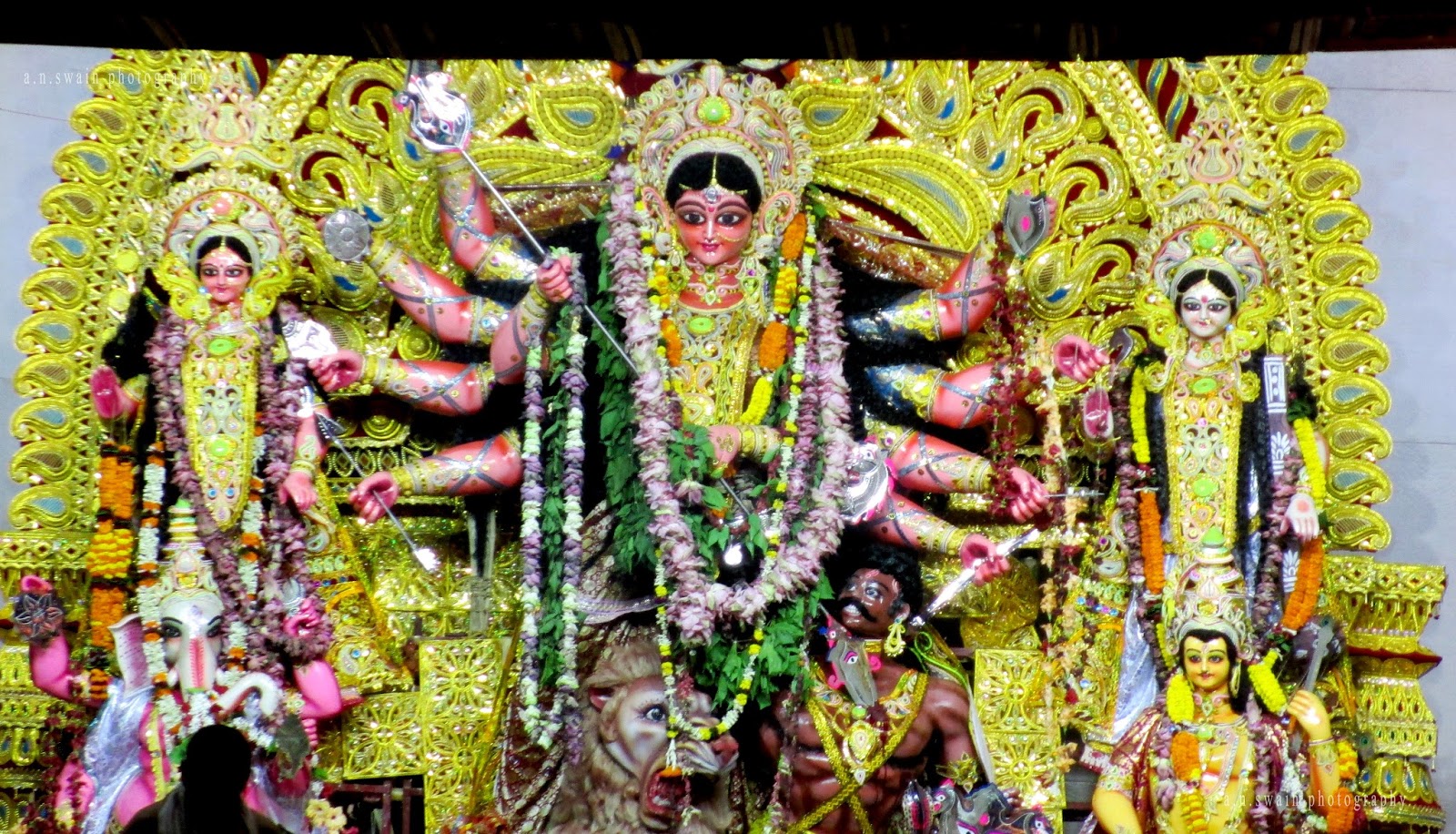 DURGA PUJA CELEBRATION IN BHUBNESWAR,ODISHA