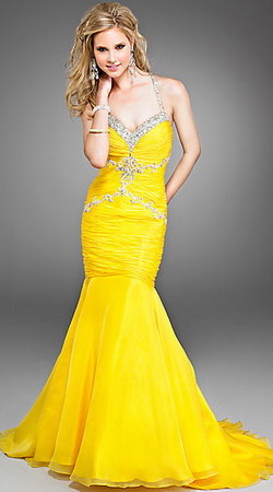 Beautiful Yellow Mermaid Prom Dresses : Dresses for Every Occasion
