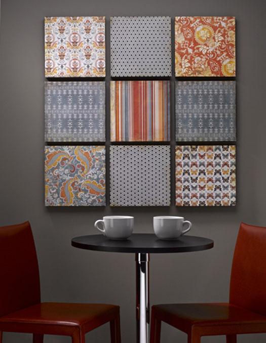 It's Written on the Wall: DIY Wall Art:Paper, Styrofoam, Canvas, Fabric ...