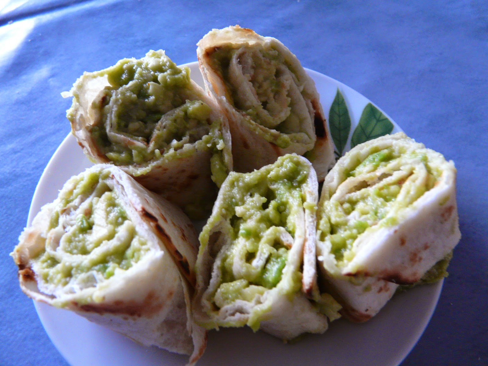 Ma petite cuisine au fil des jours: Toasts façon" wraps" au guacamole ...