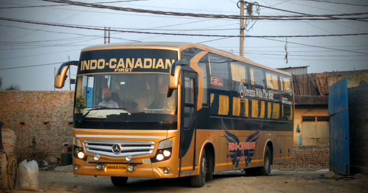 India's Luxury Buses: Indo Canadian Sleeper bus