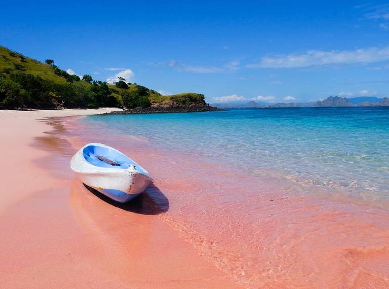 Amazing Pink Sand Beaches in Indonesia - Guru Geografi