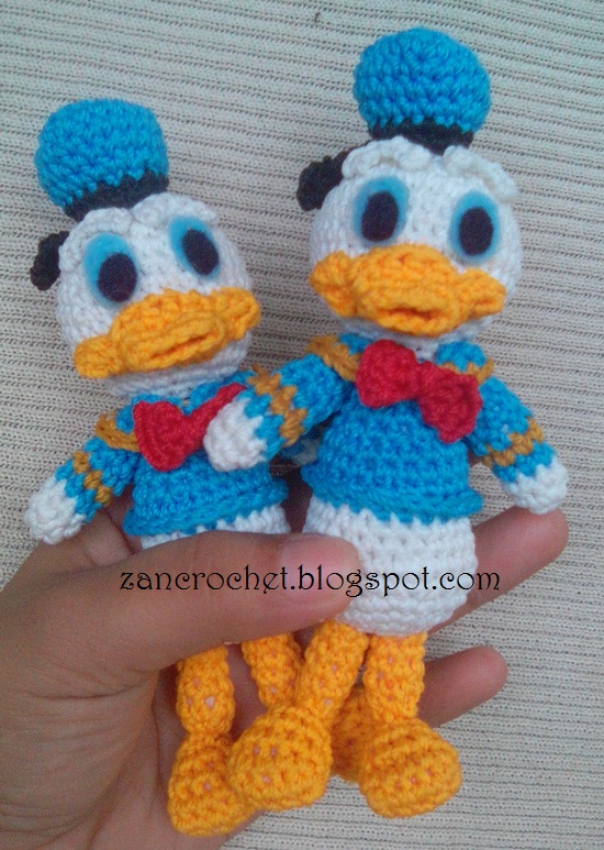 Donald Duck ~ Zan Crochet