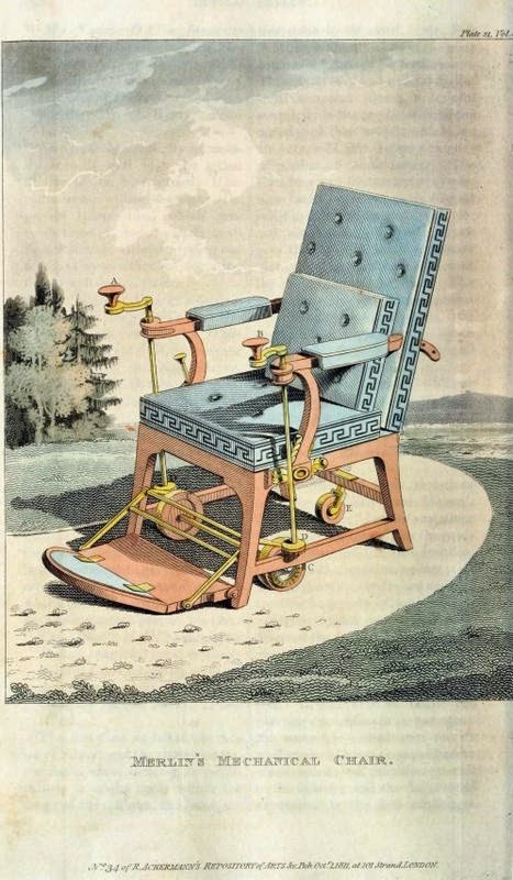 Two Nerdy History Girls: Merlin's Mechanical Chair