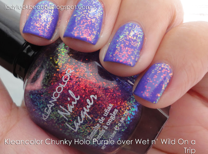 Chunky Holo Purple On a Trip | LadyLuck Beauty