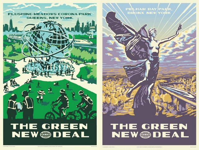 THE ART OF THE GREEN NEW DEAL - AGAINST THE CURRENT
