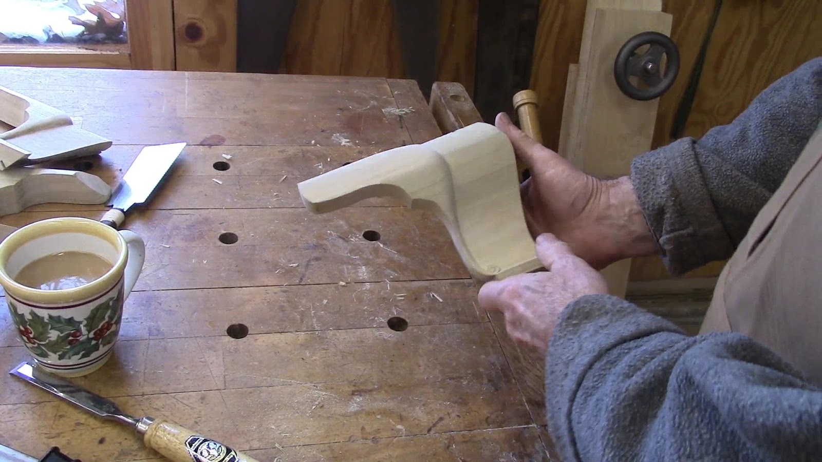 David Boeff Furniture Maker: Townsend Kneehole Bureau Blocked Ogee ...