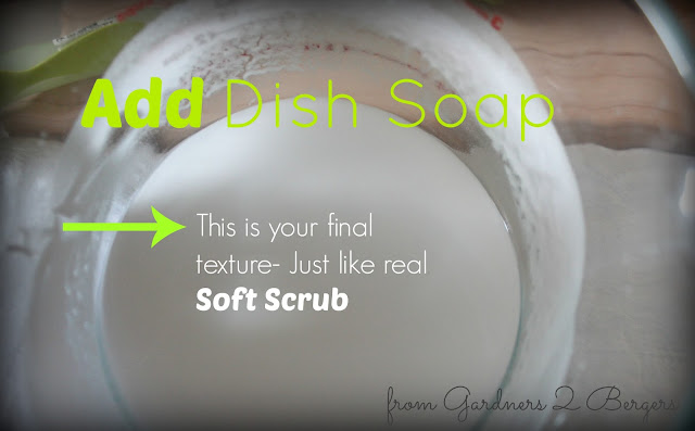 from Gardners 2 Bergers: DIY Soft Scrub