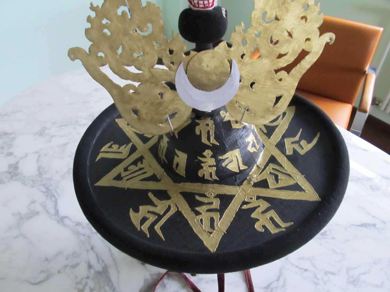 The Philippi Collection: Buddhist Headcovering: The Shana Hat from Bhutan