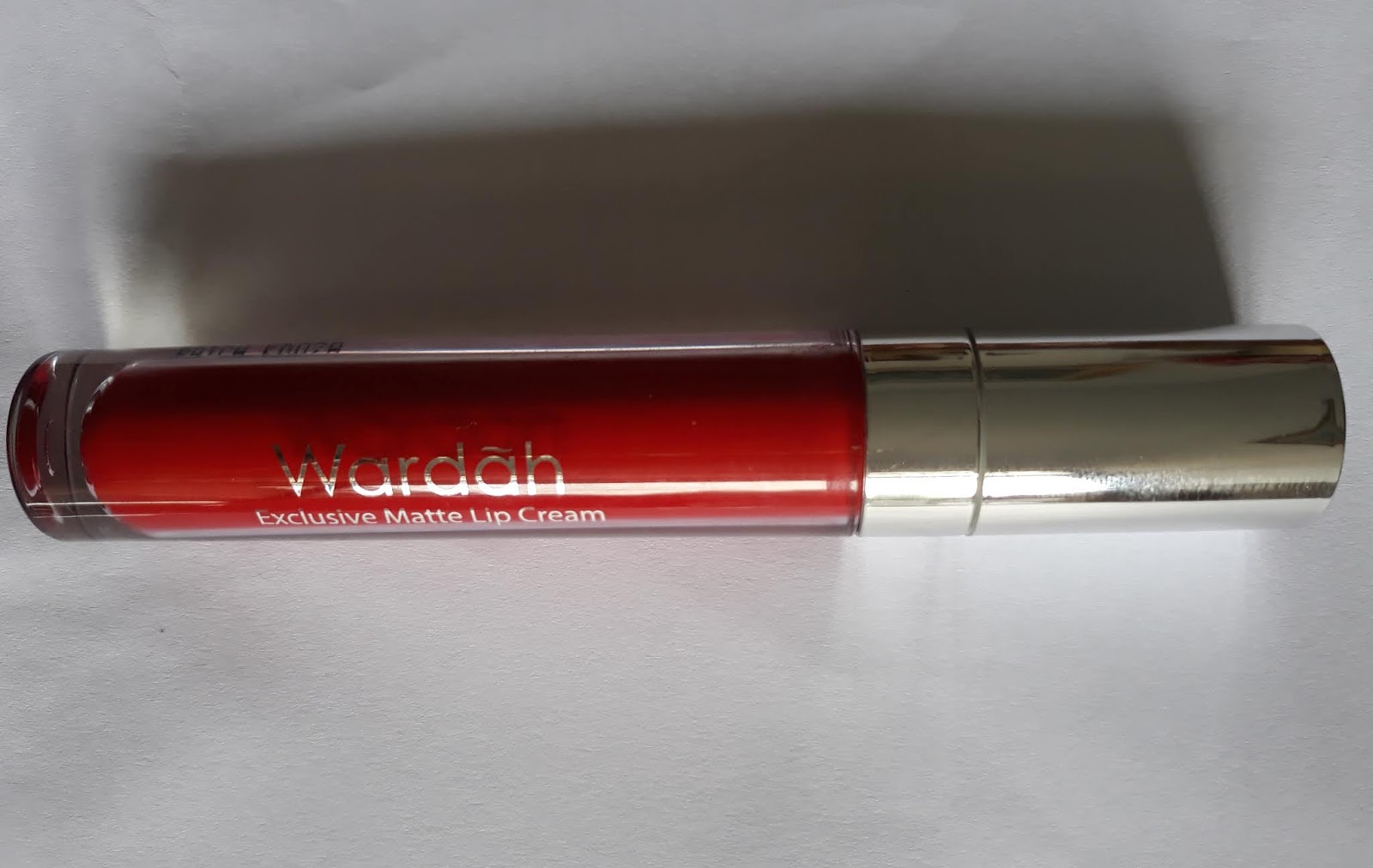 Review Lipstik Merah Wardah Exclusive Matte Lip Cream Hello Ruby