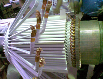 KNOW LOCOMOTIVES: Hitachi Traction Motor Armature Manufacturing