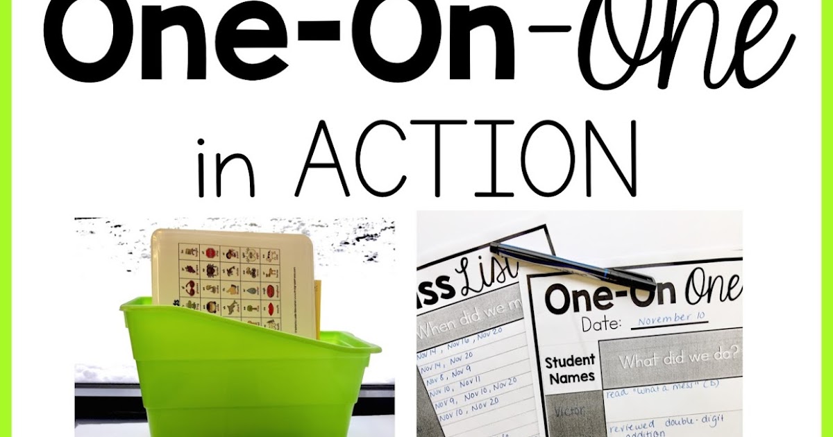 One-on-One Tips and Tricks - Today in Second Grade