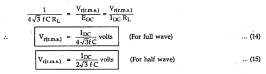 Capacitor Input Filter : Part3