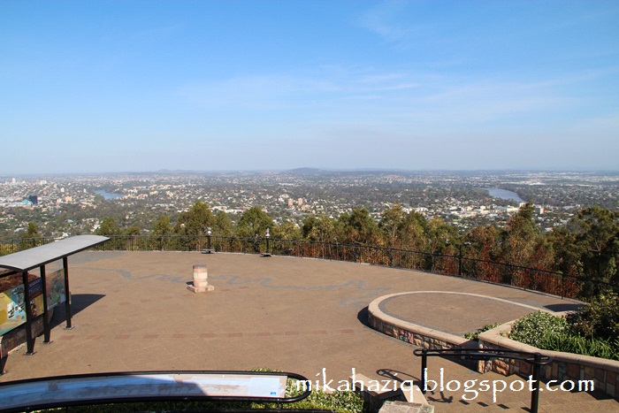 mikahaziq: Brisbane Travel : Mount Cootha Lookout