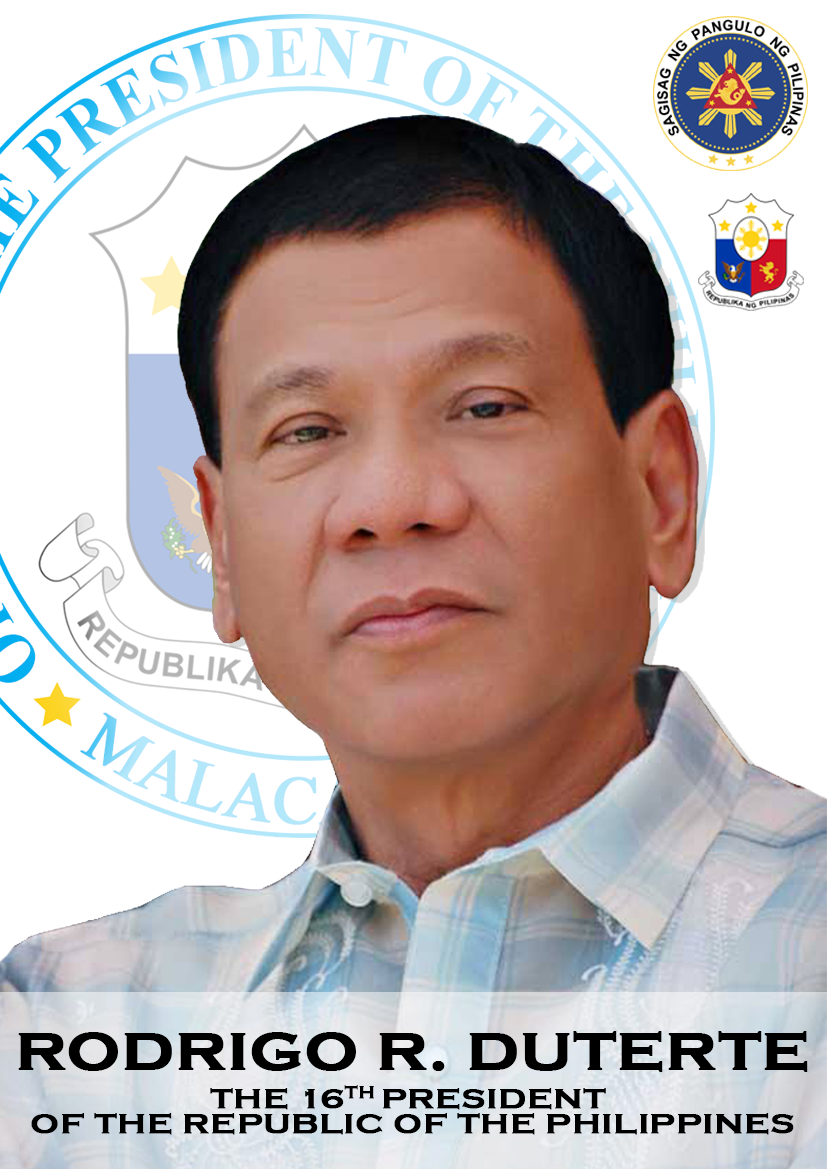 High Portraits of Pres. Duterte and DepEd Sec.Briones