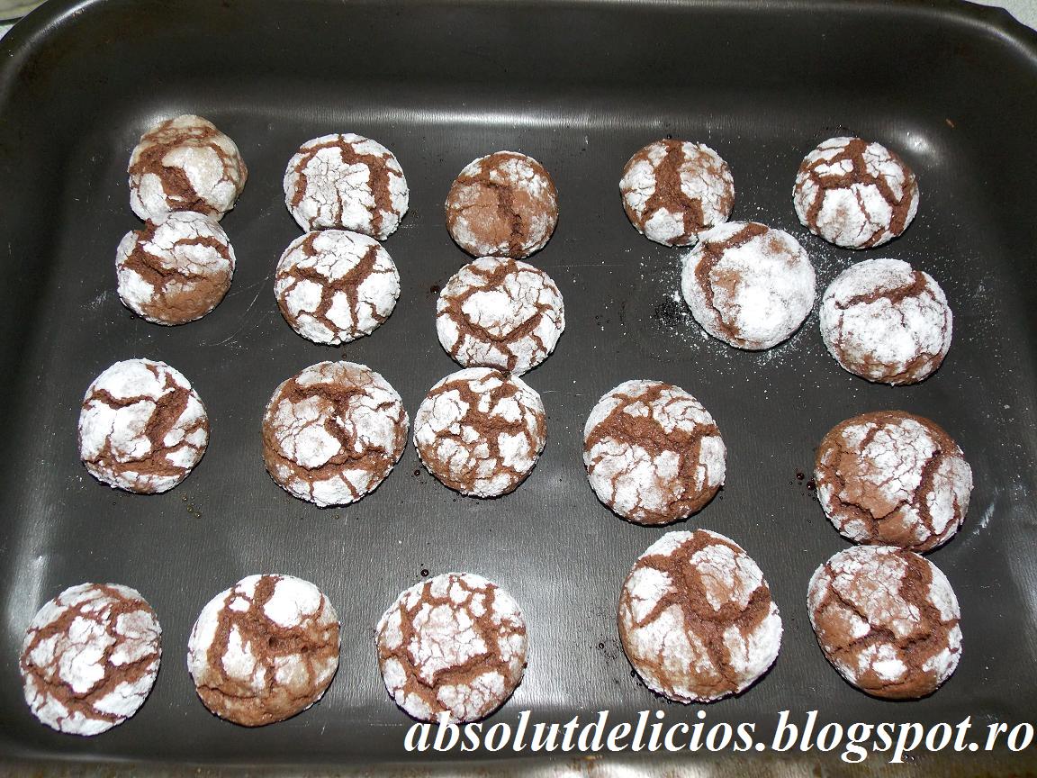 Absolut Delicios: FURSECURI CRAPATE CU CIOCOLATA (CHOCOLATE CRINKLE ...