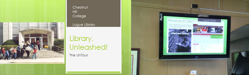 Logue Library - Chestnut Hill College: In with the New!