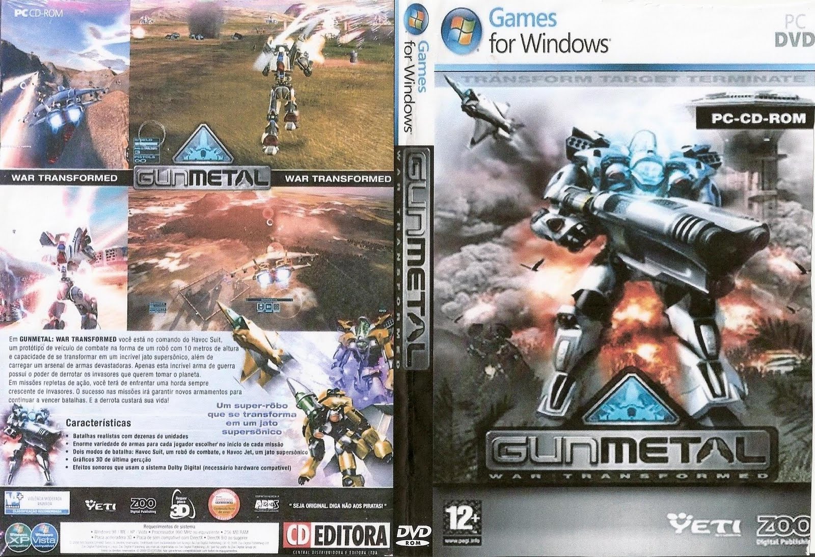 Covers Blog: War Transformed GunMetal - PC