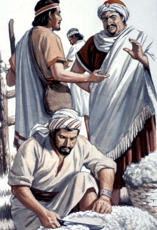 The Bible In Paintings, #107: DAVID, ABIGAIL, AND NABAL THE FOOL