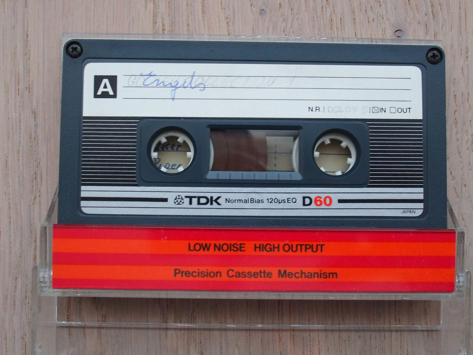 Audiochrome: Cassette tape measurements: TDK D, A, FE, B