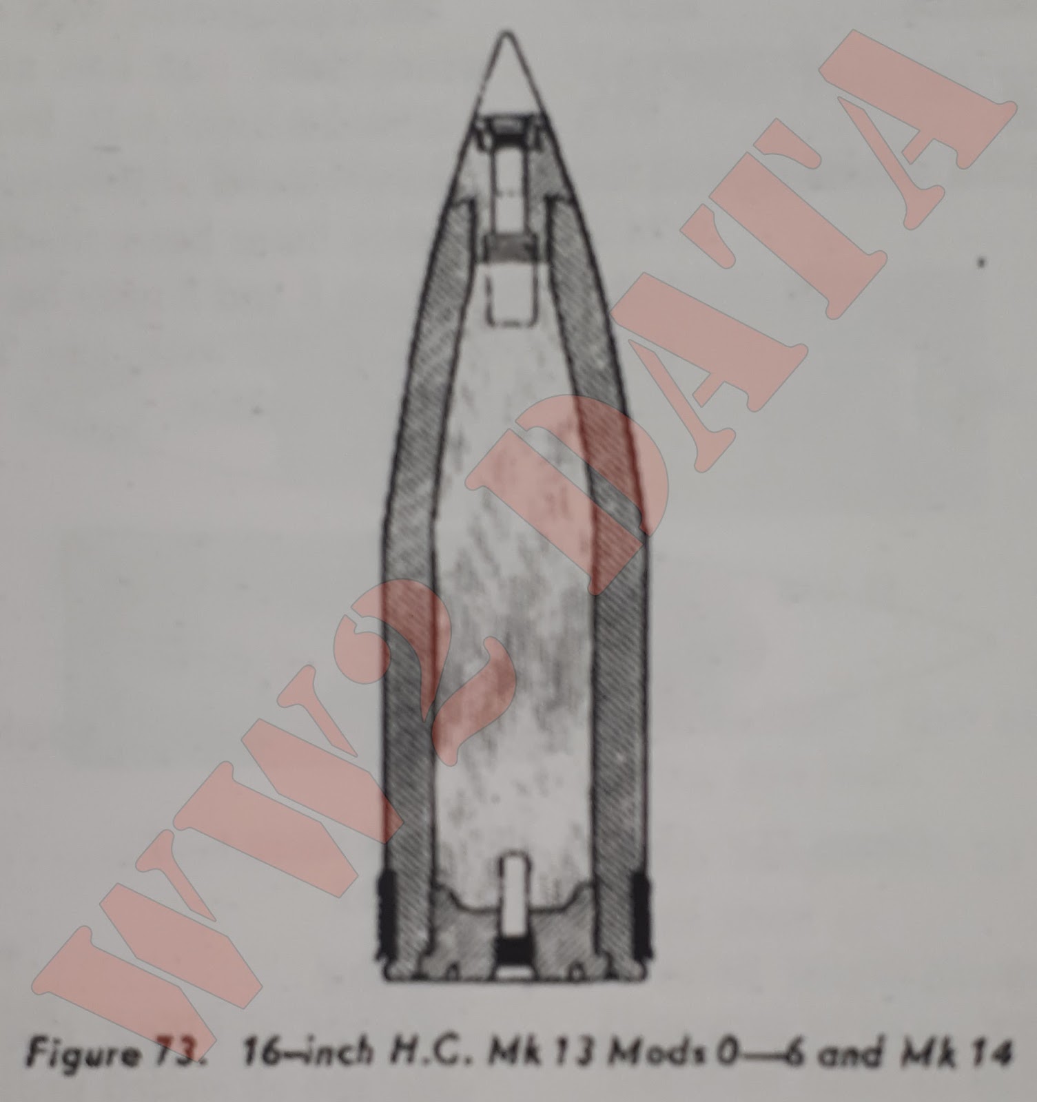WW2 Equipment Data: American Projectiles and Explosives - 16-inch ...