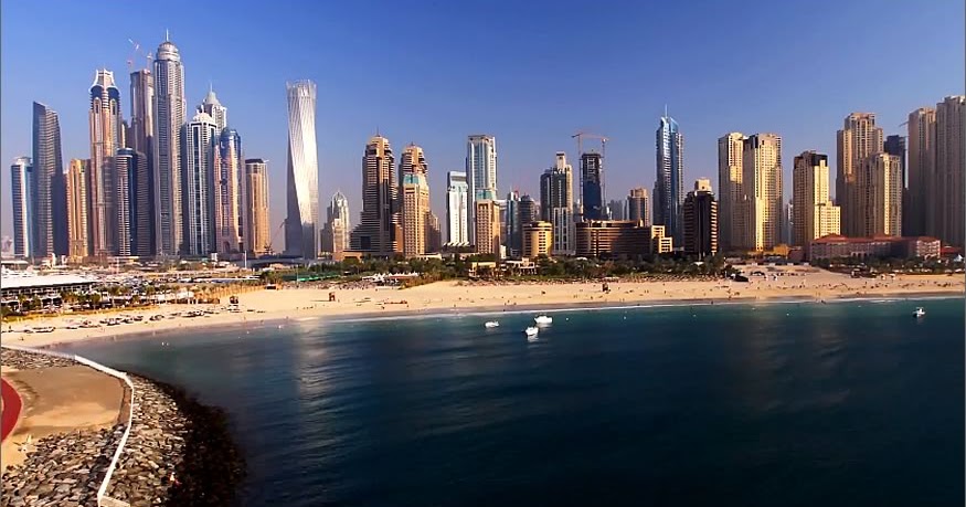 Descubre los inmensos rascacielos de Dubai en 4K