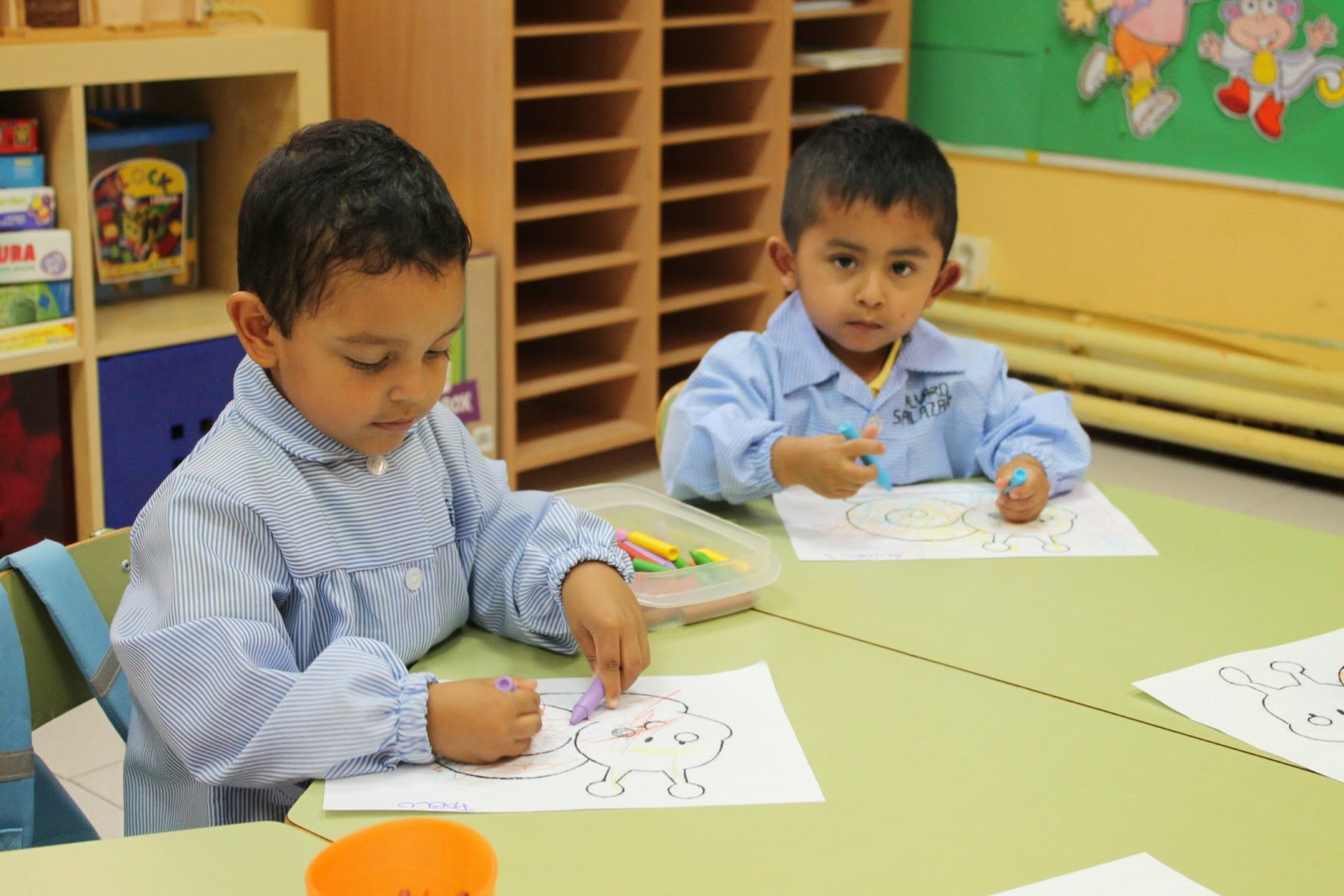 UNA VENTANA ABIERTA A NUESTRO MUNDO: 1º de Infantil en su primera semana