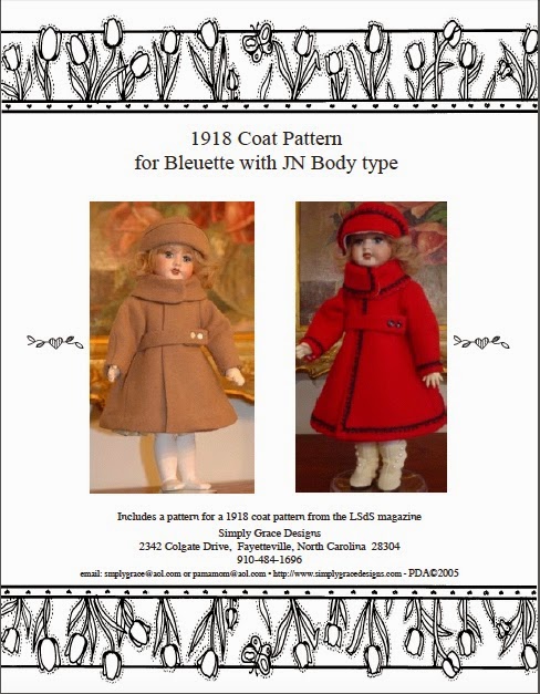 Simply Grace Designs: Bleuette's 1918 Coat Pattern