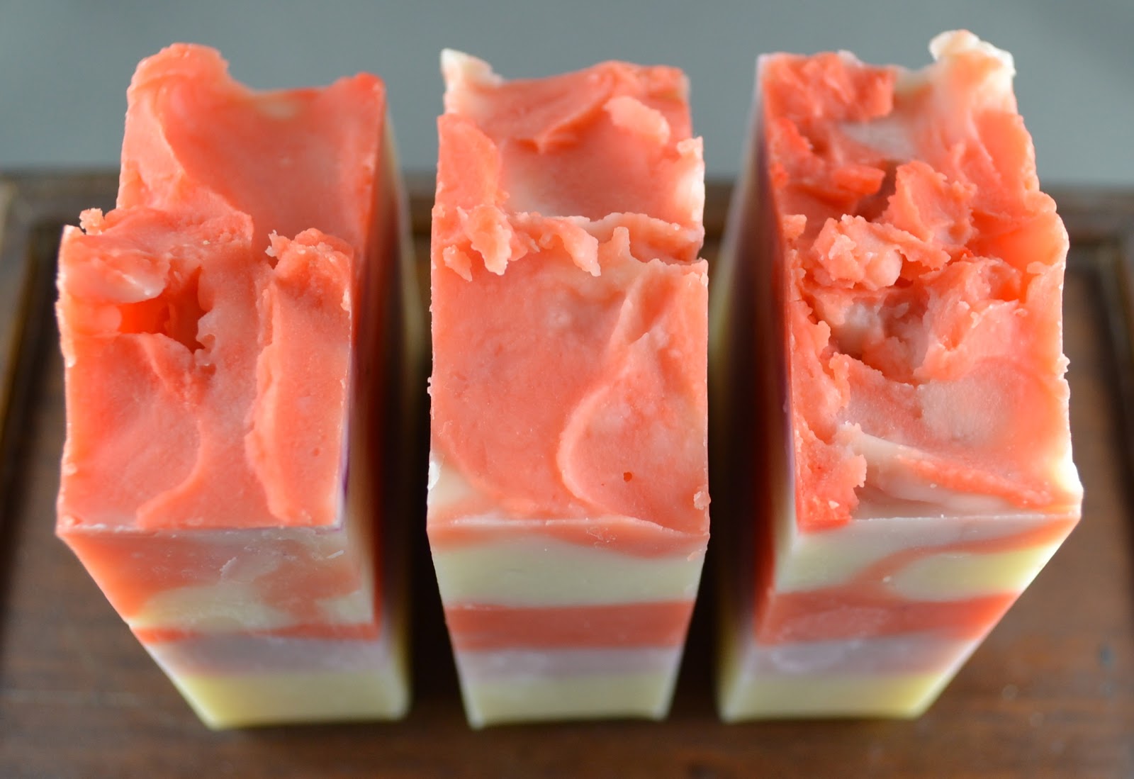 TWO BLOOMS DESIGN STUDIO: Coral Reef Soap for Valentine's Day