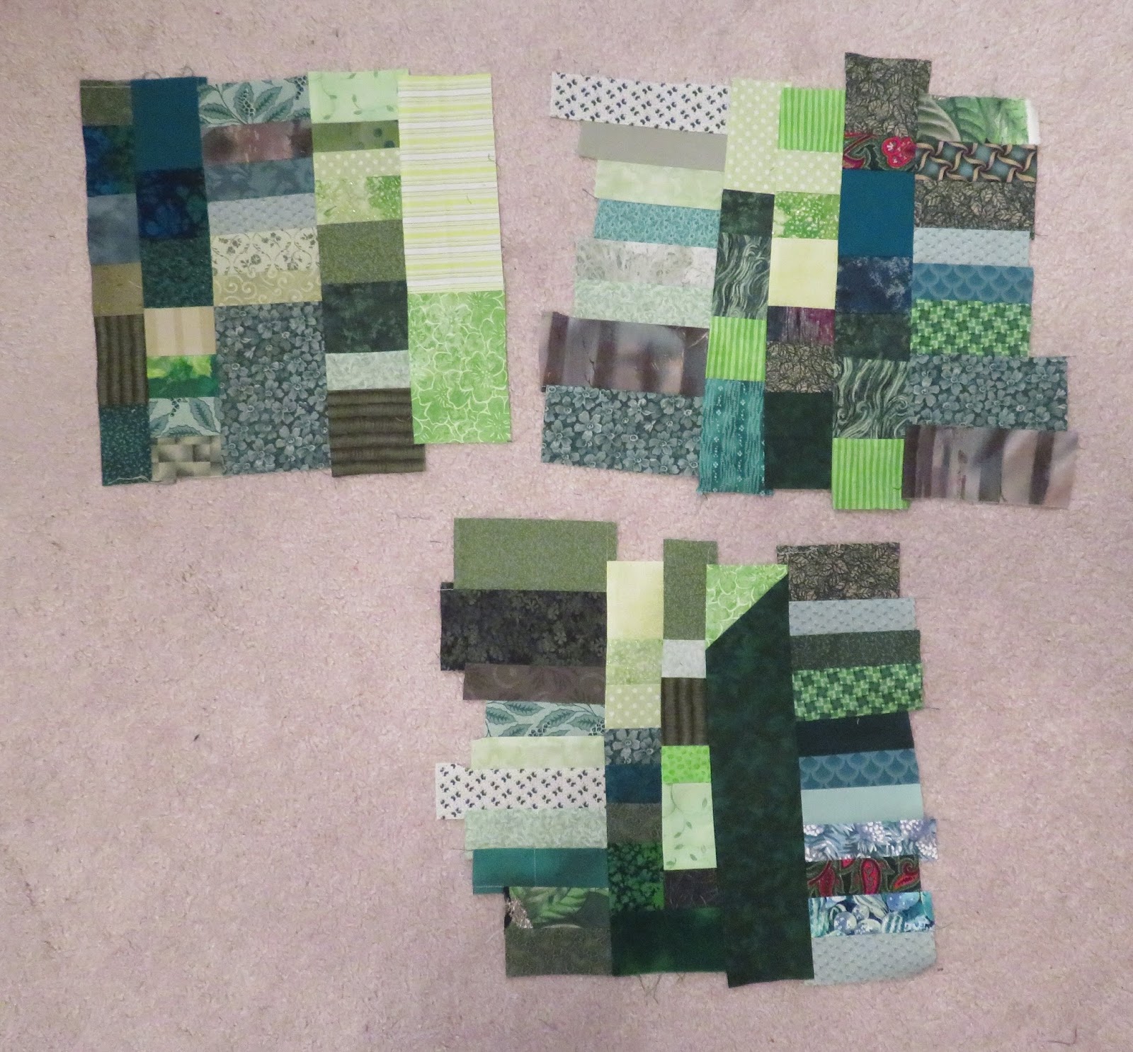 The Quilted Snail: String Blocks