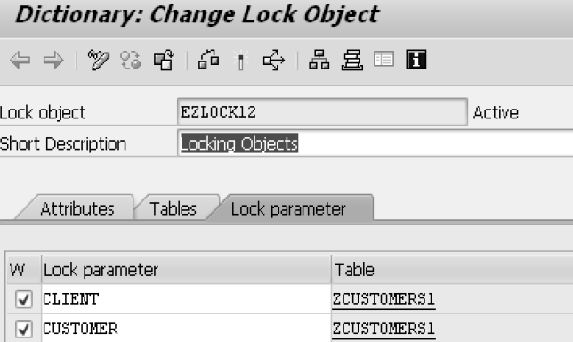ABAP : ABAP – Lock Objects