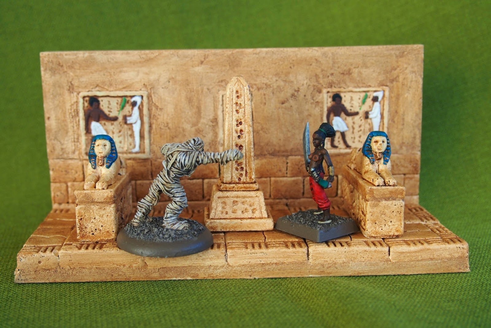Some Egyptian Pulp items finished plus The Carrion Crew, page 4.