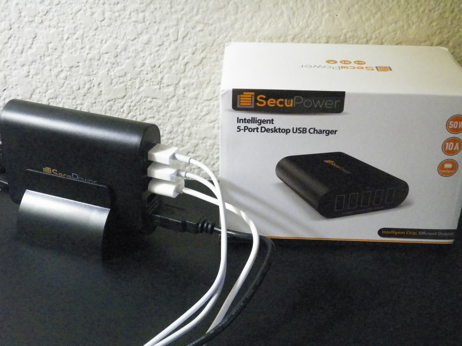 mygreatfinds: SecuPower 5-Port Desktop USB Charger Review + #Giveaway 6/15 US