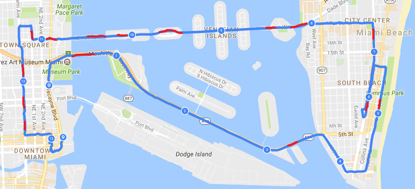 Thomas' Blog: 2017 MIAMI HALF MARATHON RACE RECAP