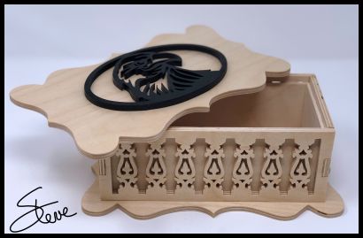 Scrollsaw Workshop: Fretwork Box Scroll Saw Pattern.