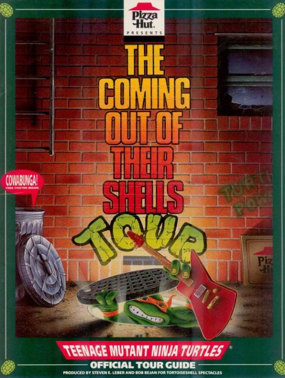 TMNT Entity: TMNT: The Coming Out of their Shells Tour promotional comic