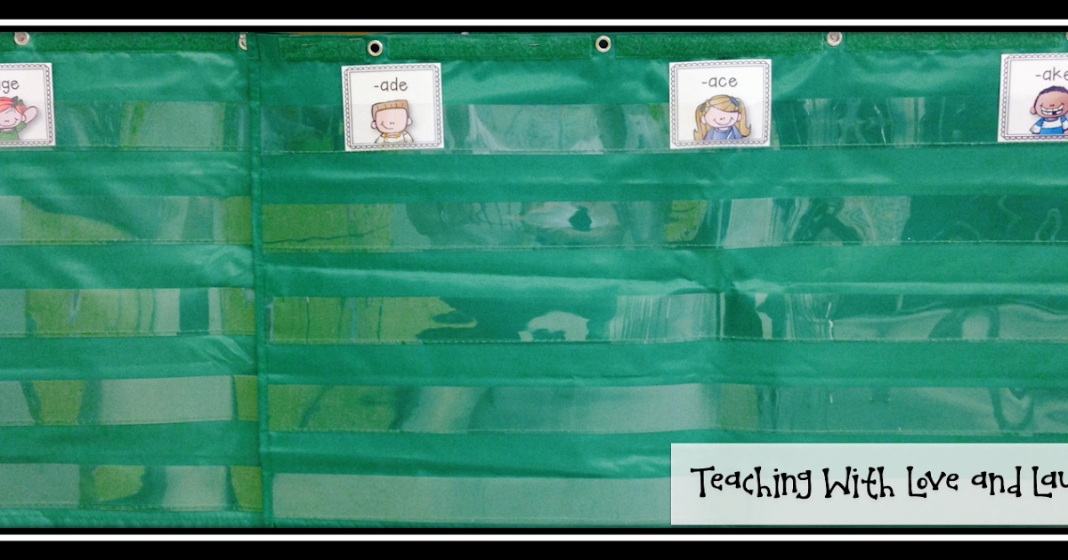 Teaching With Love and Laughter: Pocket Chart Station