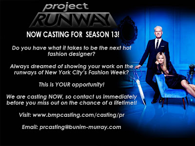 PROJECT RUNWAY NOW CASTING | CHICAGO LOOKS