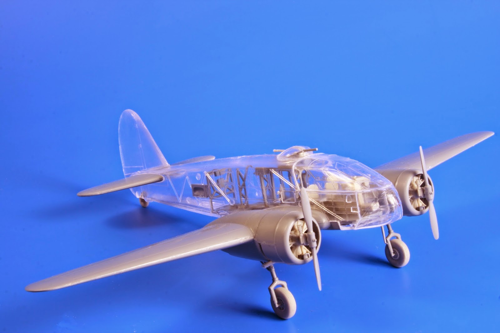 photos of our test model of the Caproni Ca.311