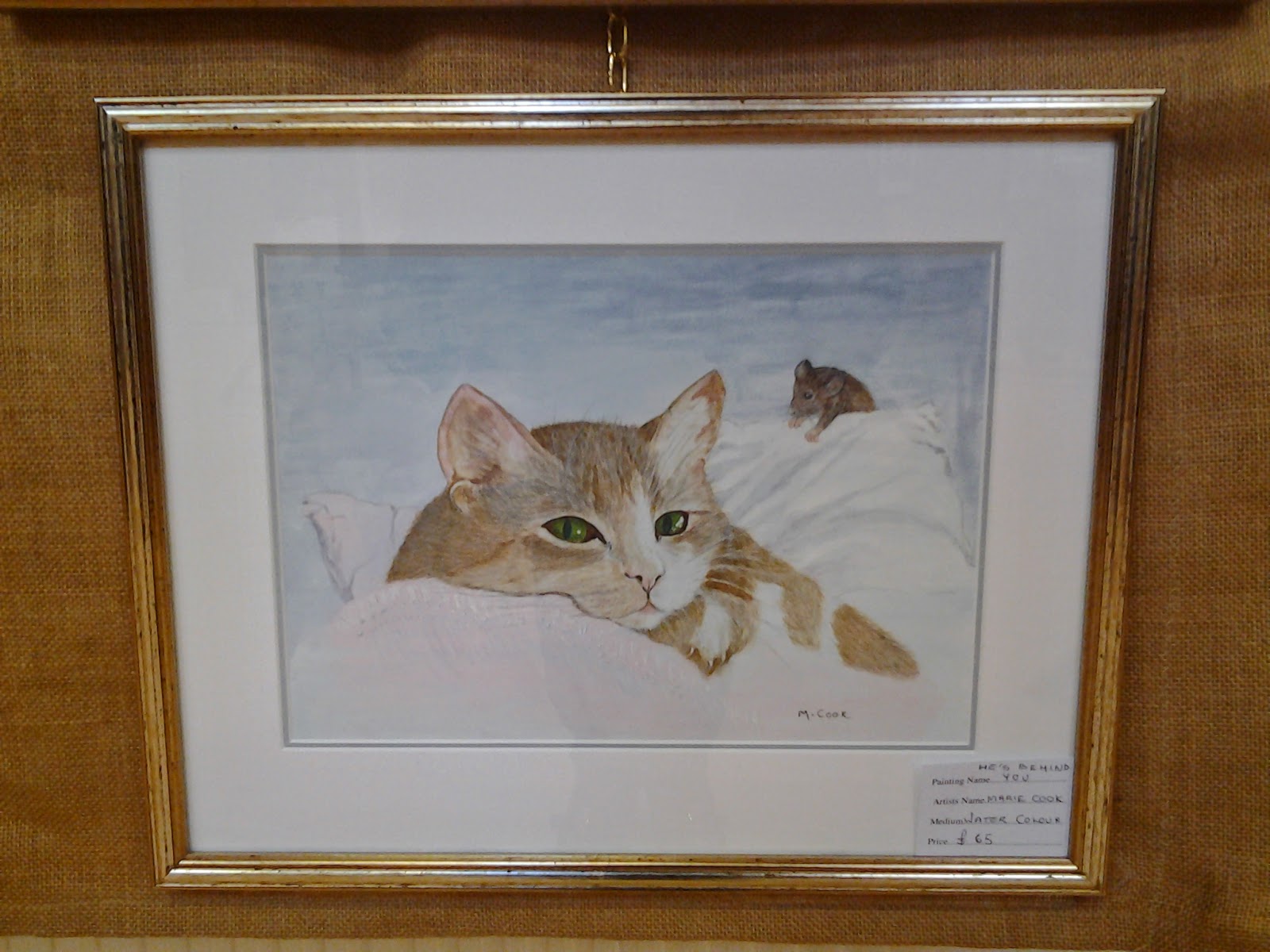 Virginia Water Art Society Diary: Paintings By Marie Cook Winter ...