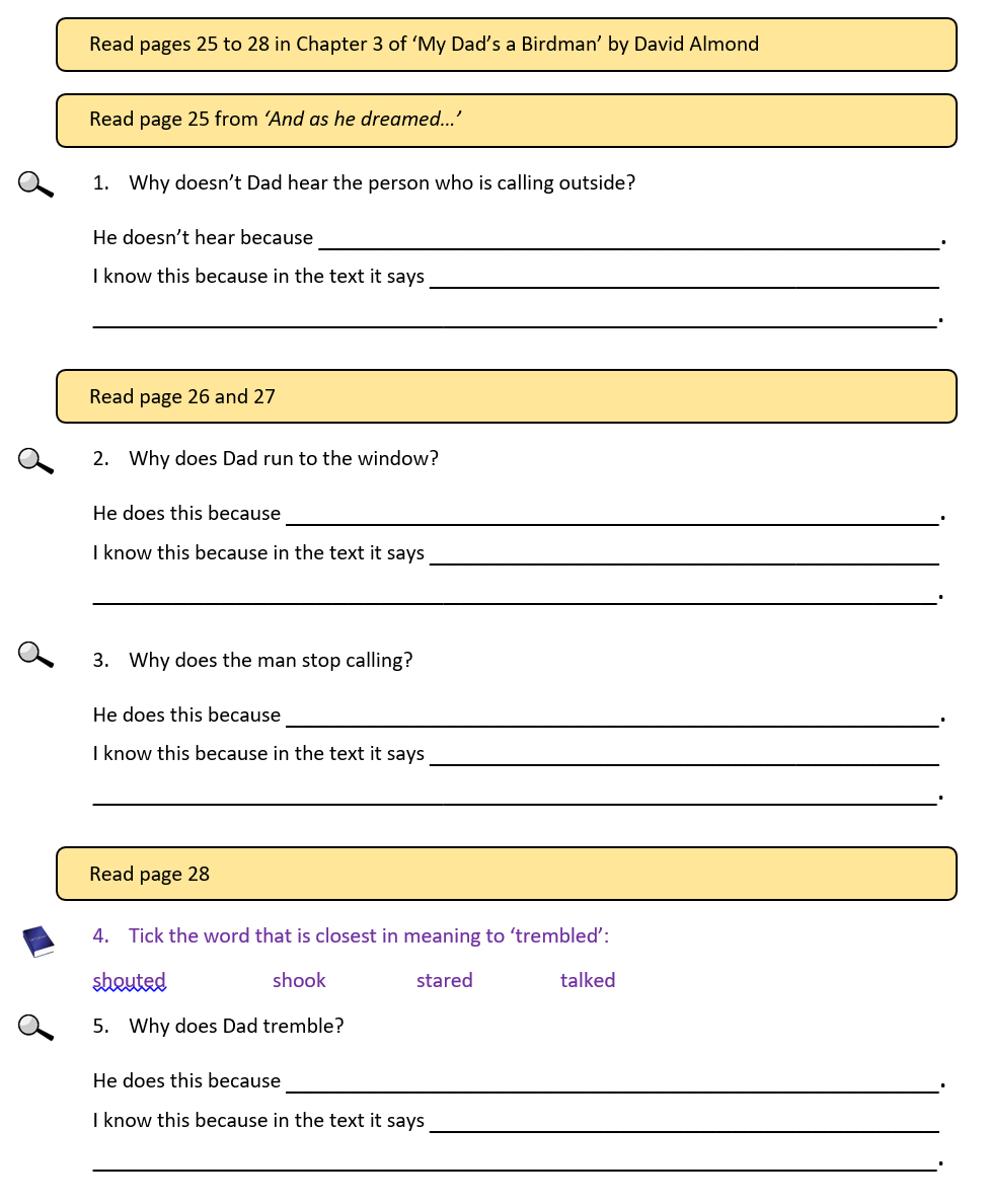 Teaching Reading Comprehension: Modelling and Practice (Example Lessons ...