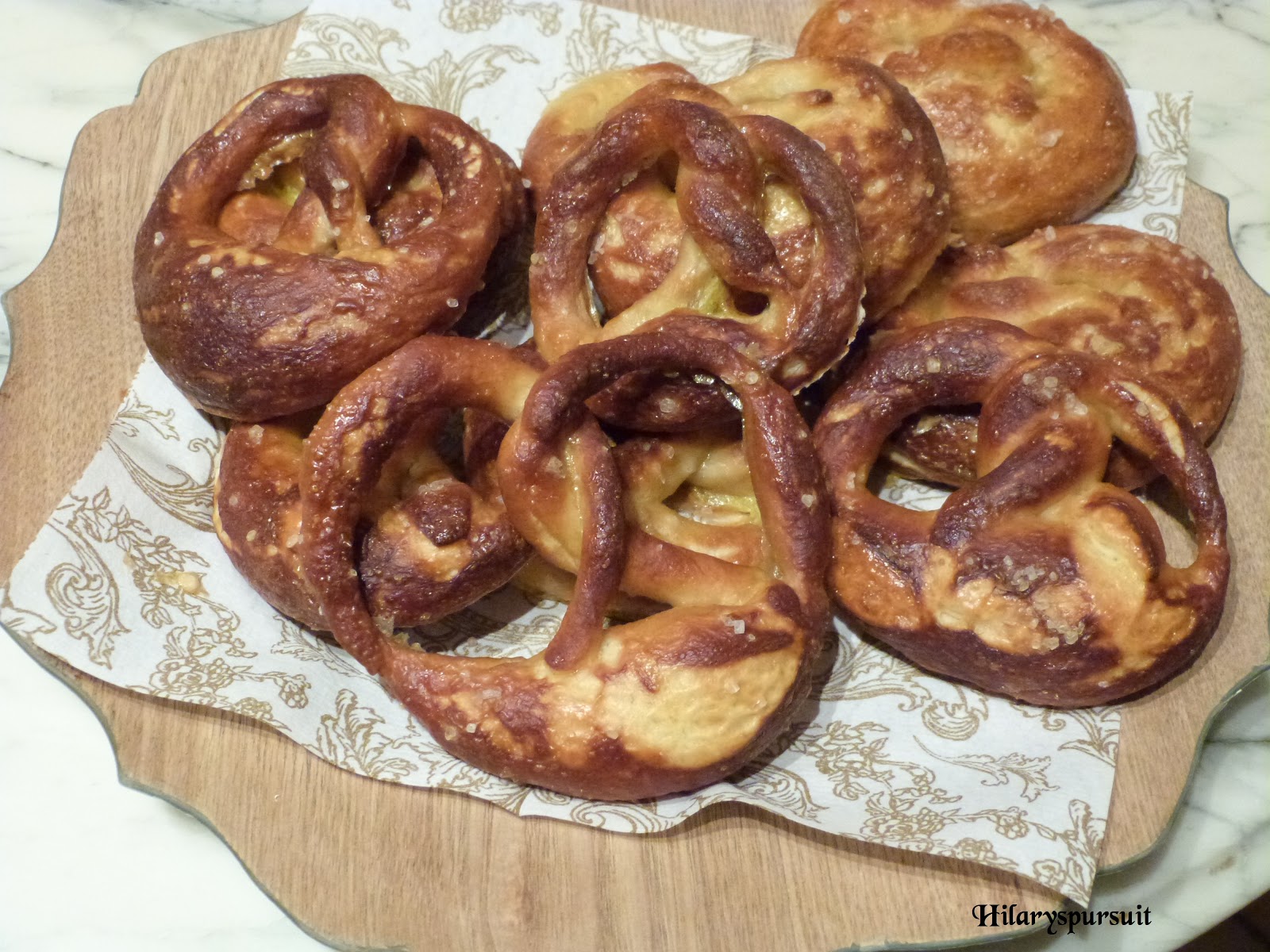 Dans la cuisine d'Hilary: [Spécial fêtes] Bretzel / Soft pretzel