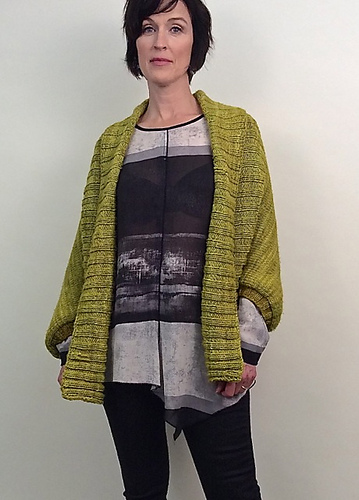Needle Emporium Knitting Camp: Easy Wrap Jacket